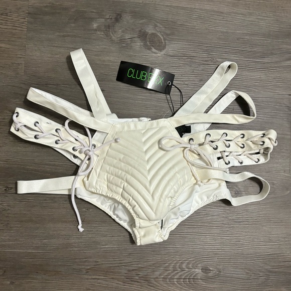 Dolls Kill | Shorts | Dolls Kill Club Exx White Rude Awakening Bottoms ...